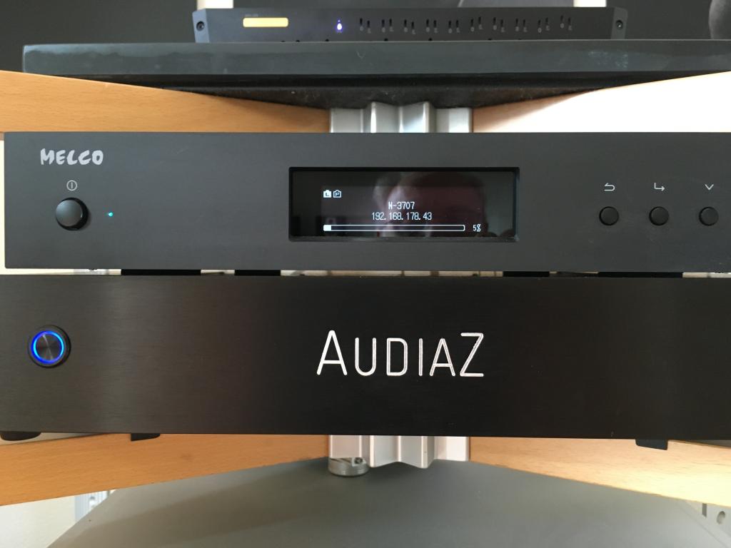 melco N1Z/2 EX-H60 Musikserver und Netzwerkspieler, NEU, auf Wunsch mit externem AudiaZ ...