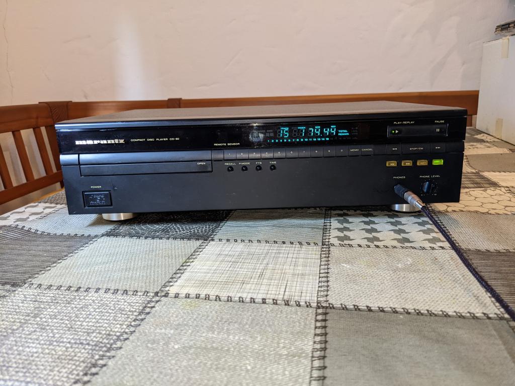 Marantz MARANTZ CD-60 HI-FI CD PLAYER 74CD60 Vintage (4294091305 ...