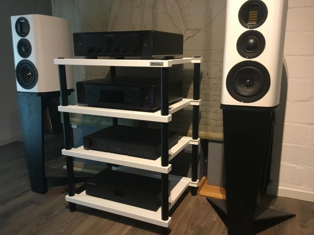 Creaktiv Audio 1-4 Weiß/ Schwarz HiFi Rack (4328962237 ...