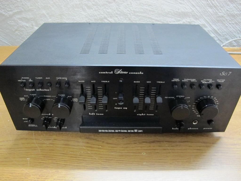 Marantz Marantz SC7 SC-7 Vorstufe mit Phono in schwarz (4370665786) | Gebrauchtgerät ...