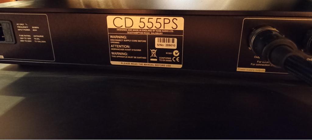 Naim Audio CD 555 + PS (4456767809) | Gebrauchtgerät | CD Player ...