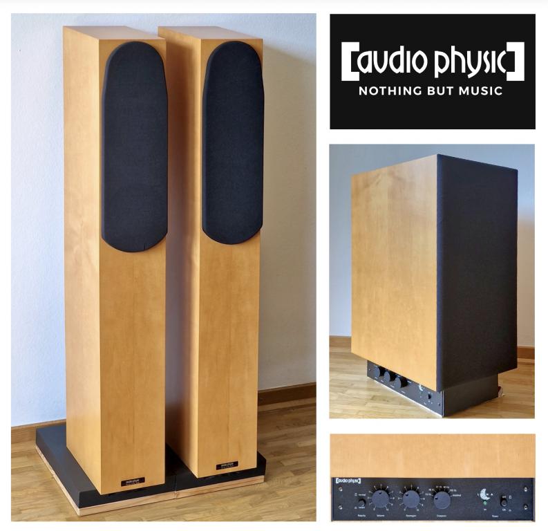 Audio Physic High-End Lautsprecher Spark III + Subwoofer Luna ...