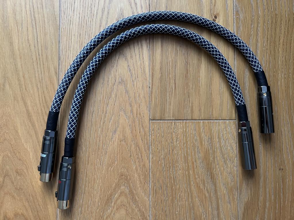 Neotech Neotech NEI-1001 Balanced XLR pure silver cables 0.5m (pair ...