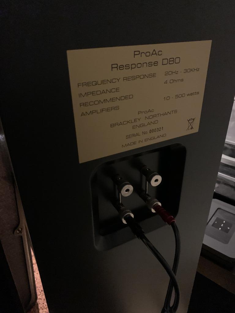 ProAC Response D80 Speakers - as new! (4606164959) | Gebrauchtgerät ...