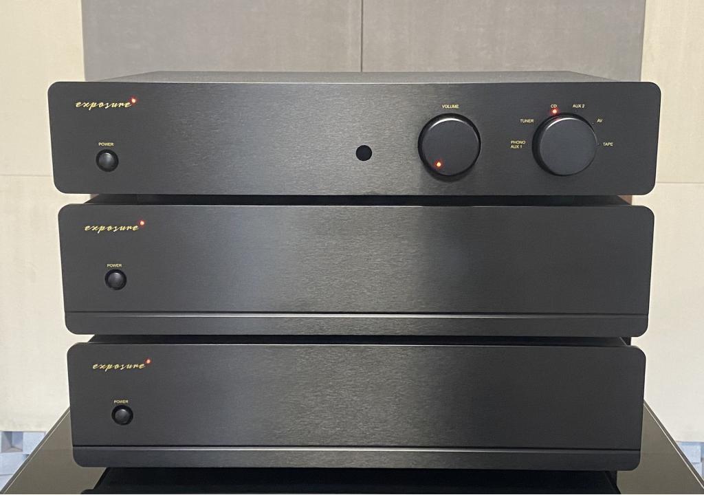 Exposure Electronics EXPOSURE 5010 PRE + 2 St. 5010 MONO POWER ...