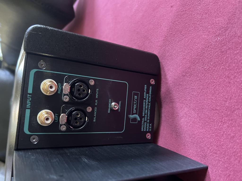 Spectral Audio Spectral DMA-280 Stereo Reference Amplifier (4733898289 ...