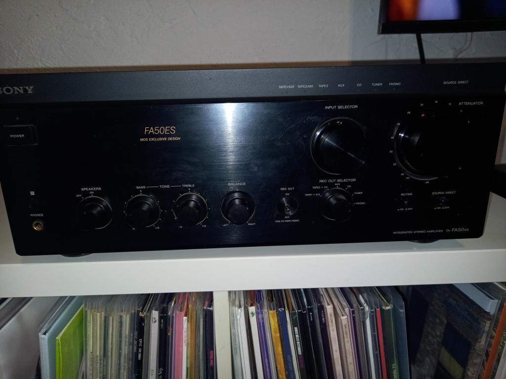 Sony TA-FA 50 ES schwarz (4851131068) | Gebrauchtgerät | Transistor ...