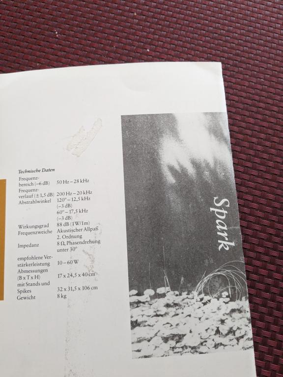 Audio Physic Spark I (4862803317) | Gebrauchtgerät ...