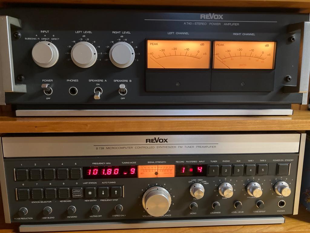 Revox A 740 / B 739 (4904634913) | Gebrauchtgerät | Vollverstärker ...