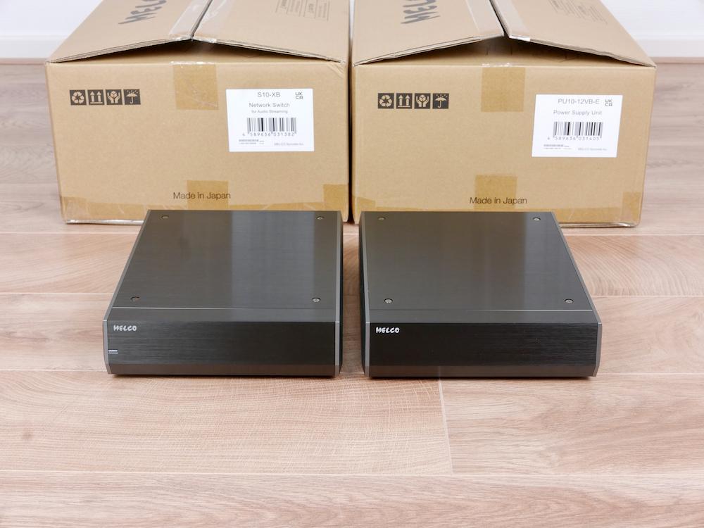 melco S10 highend audio network switch with PU10-12V power supply NEW ...