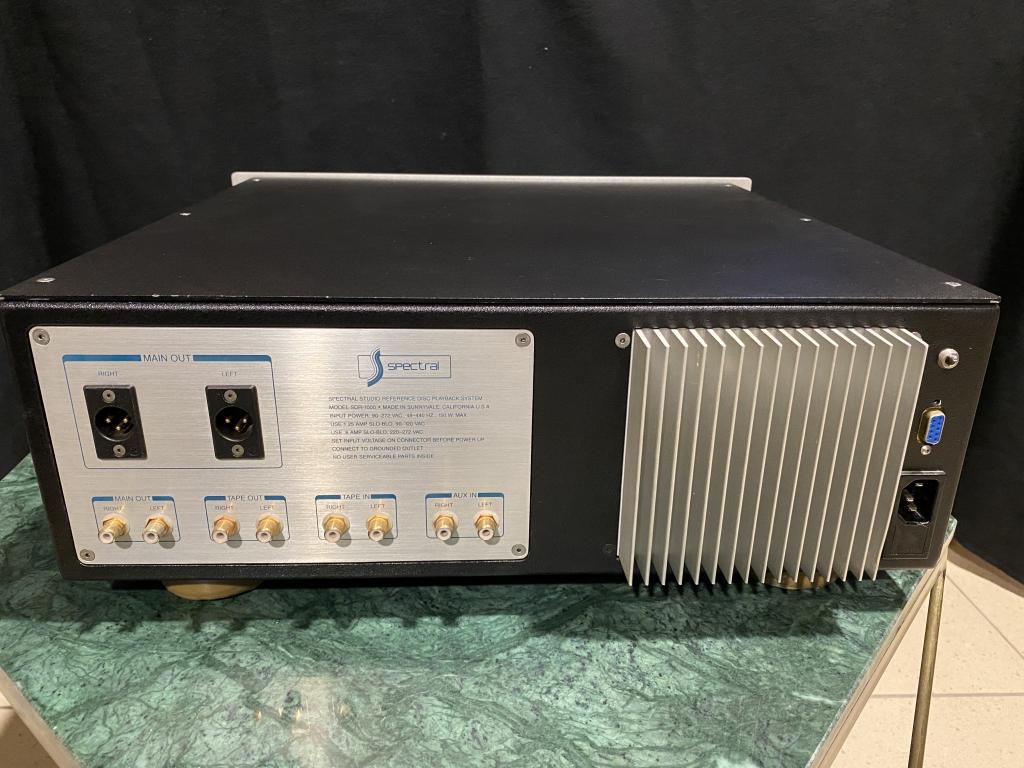 Spectral Audio SDR-1000 cd player and preamplifier (4969468995 ...