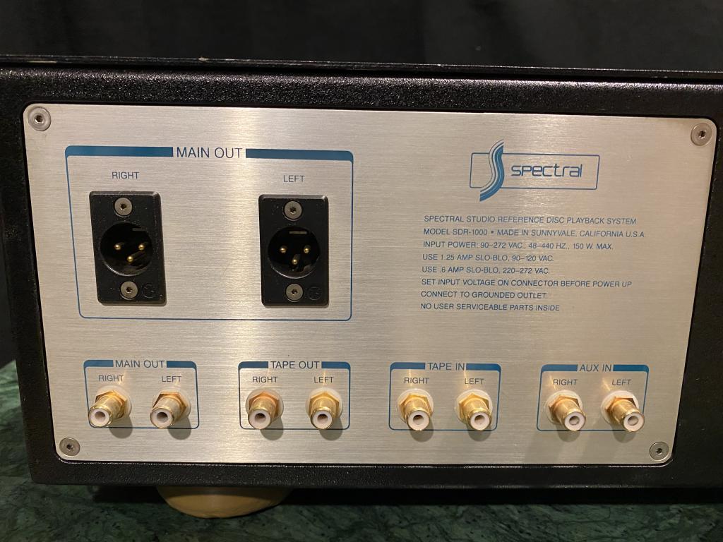 Spectral Audio SDR-1000 cd player and preamplifier (4969468995 ...