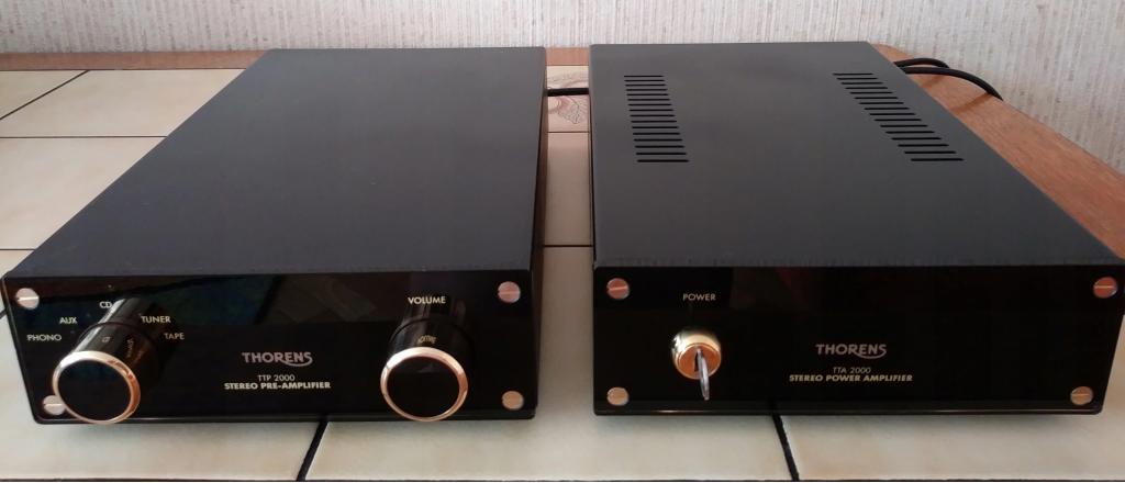 Thorens Thorens TTP 2000 + TTA 2000 Preamplifier + Amplifier ...