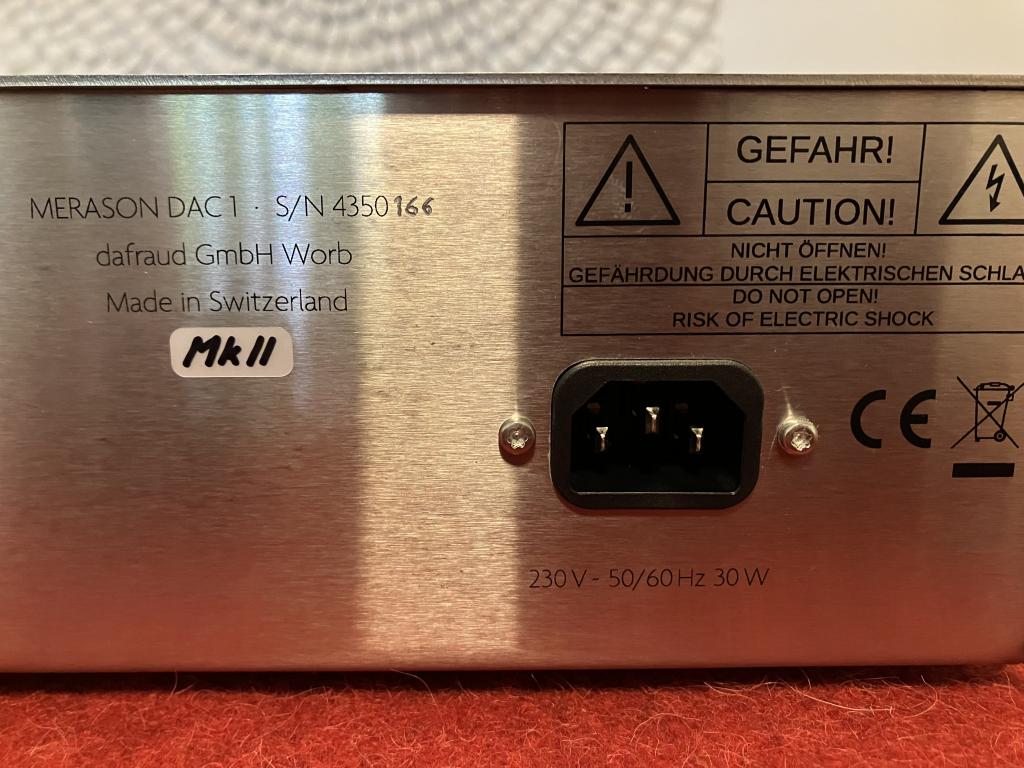 Merason DAC 1 mk2 (5259823324) | Second-hand device | D/A Converter ...