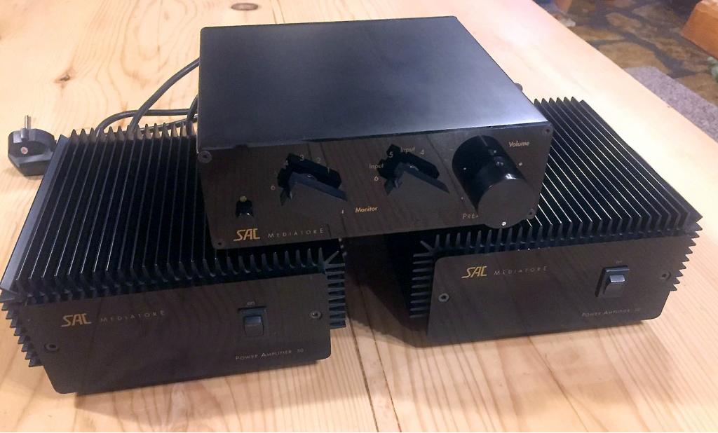 SAC SAC Igel 50 Mediatore monoblocks and Beta preamp (5299411857 ...