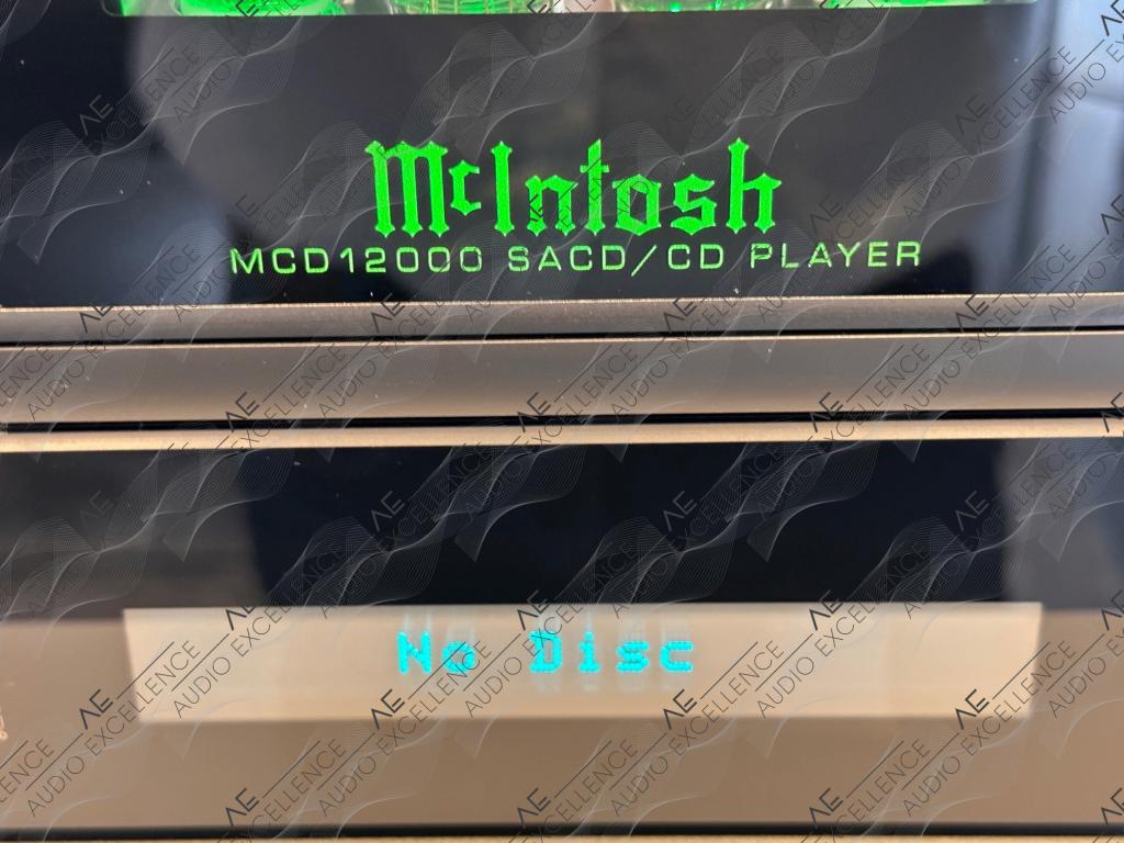 McIntosh MCD12000 / MCD 12000 DAC - CD - SACD Player (5459906467 ...