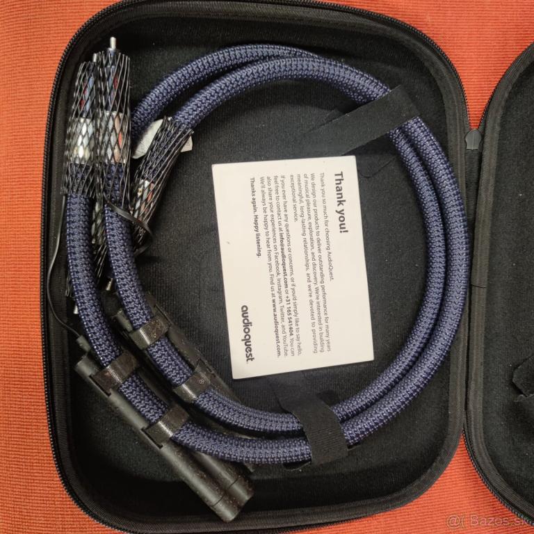 AudioQuest AUDIOQUEST Wild Blue Yonder RCA to RCA 0,75 m 75 cm ...