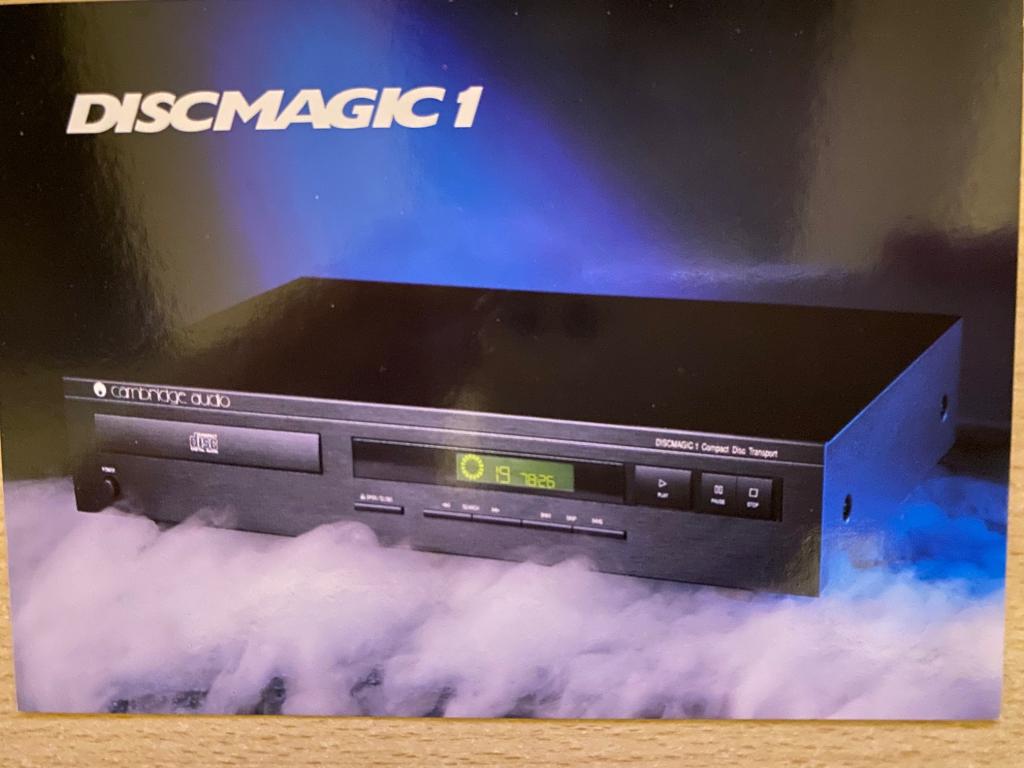 Cambridge Audio CD-Transport Discmagic 1 mit Fernbedienung, Rarität ...