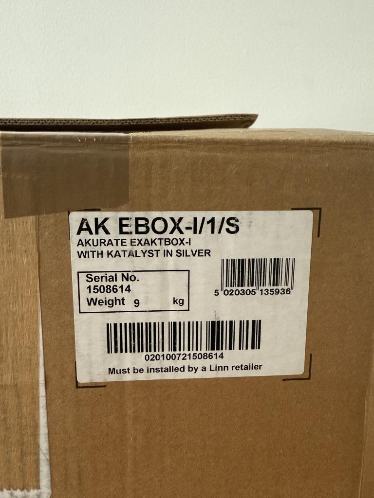 LINN Akurate Exaktbox-I mit Katalyst in silber (5598256007 ...