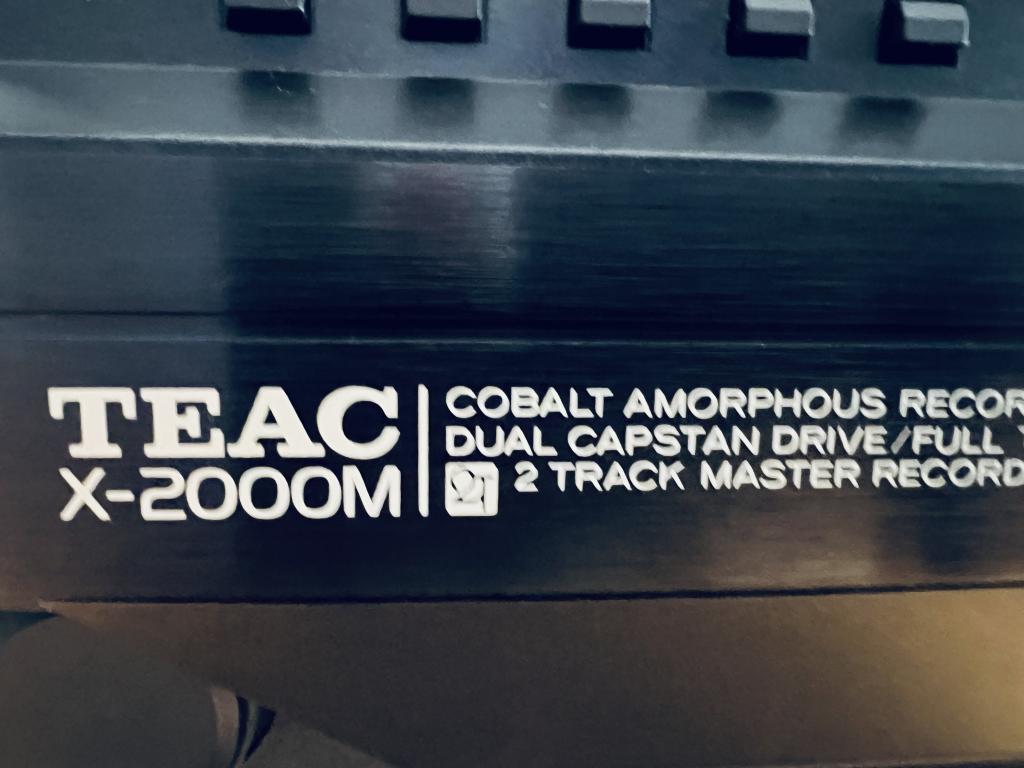 Teac TEAC X 2000M (5796388466) | Gebrauchtgerät | Analoge Bandgeräte ...
