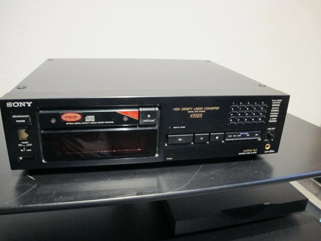 Sony Sony CDP-X55ES High End CD-Player in schwarz (6045565475) | Gebrauchtgerät | CD Player ...