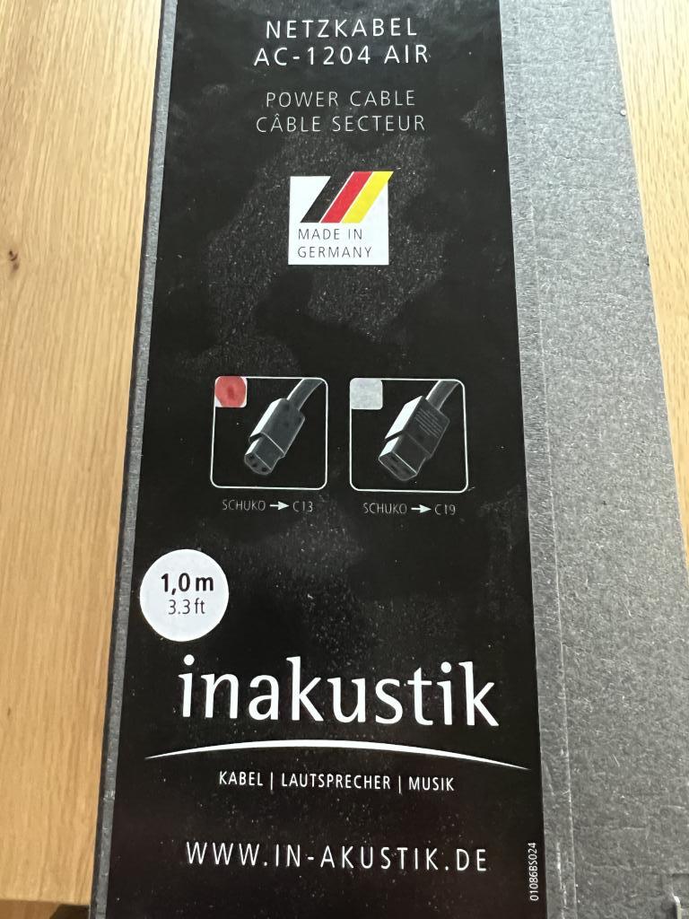 Inakustik Inakustik AC-1204 AIR Netzkabel (6091725253) | Gebrauchtgerät ...
