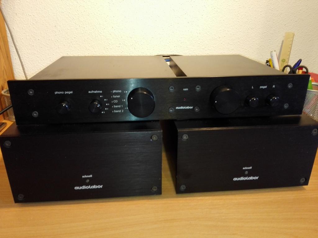 Audiolabor Preamp rein + Endstufen schnell (6225332559 ...