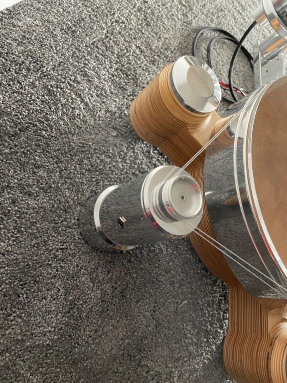 Acoustic Solid Acoustic Solid Wood Round MPX High End Plattenspieler WTB Tonarm (622767497 ...