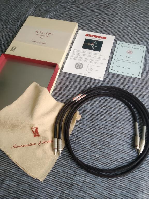 Kondo Audio Note Japan A pair of interconnect RCA 1,2 m Kondo Audio ...