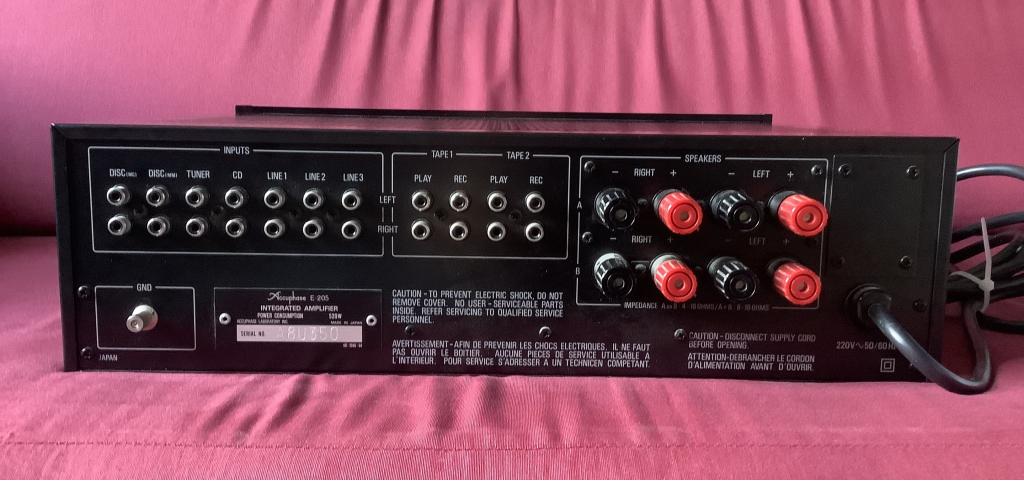 Accuphase E 205 (6399824020) | Gebrauchtgerät | Vollverstärker ...