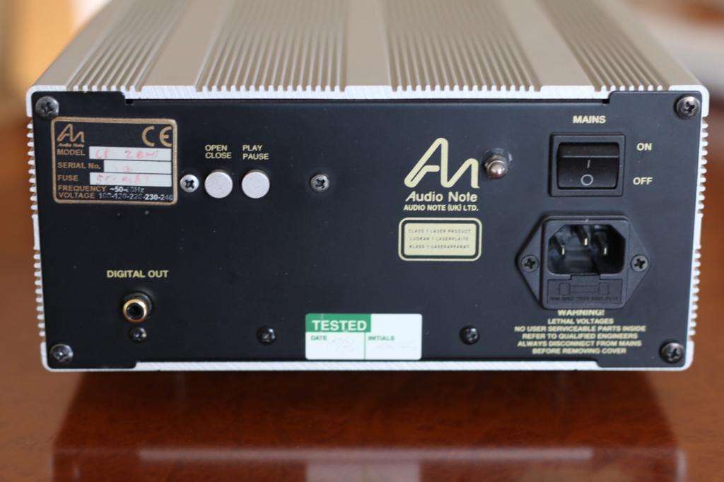 Audio Note Audio Note CDT Zero - CD Player (6534691332 ...