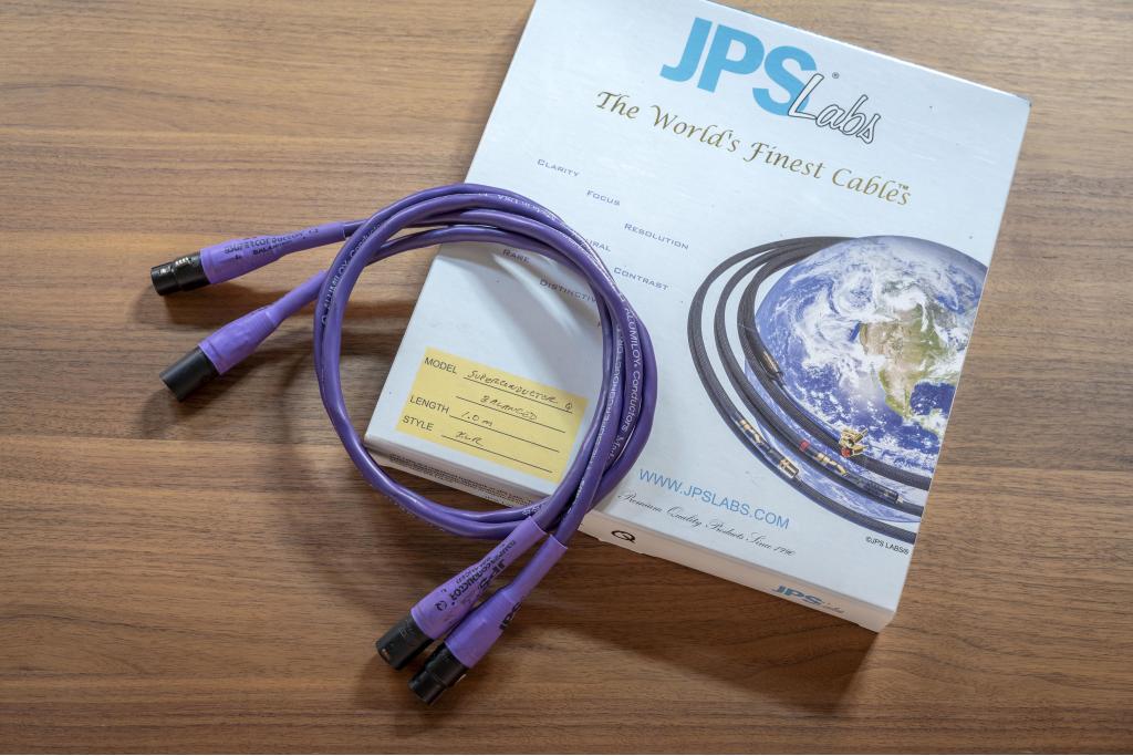 JPS Labs Superconductor Q Balanced XLR 1 meter - SOLD - NO LONGER ...