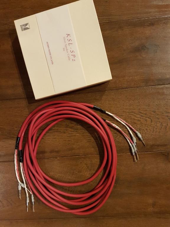 Kondo SOLD! Kondo KSL-SPz silver speaker cable 2x3m pair (6580011757 ...