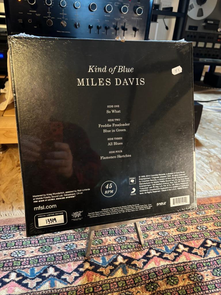 MILES DAVIS MILES DAVIS - KIND OF BLUE MFSL (6837145479) | Jazz | Offer ...