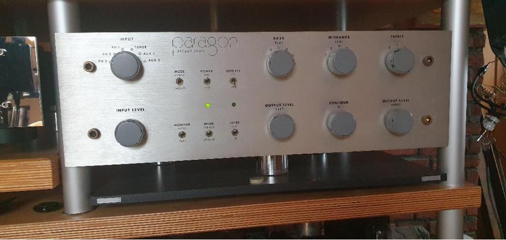 Paragon PARAGON 12 silber tube preamp Röhrenvorverstärker (6948286086 ...