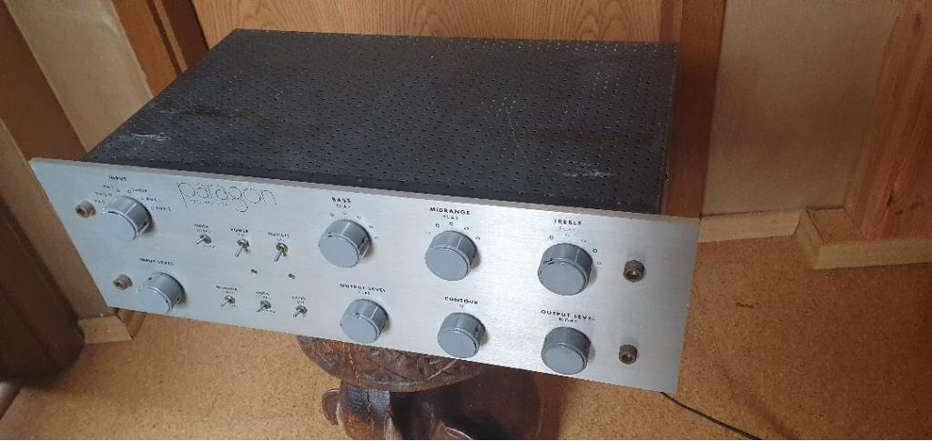 Paragon PARAGON 12 silber tube preamp Röhrenvorverstärker (6948286086 ...