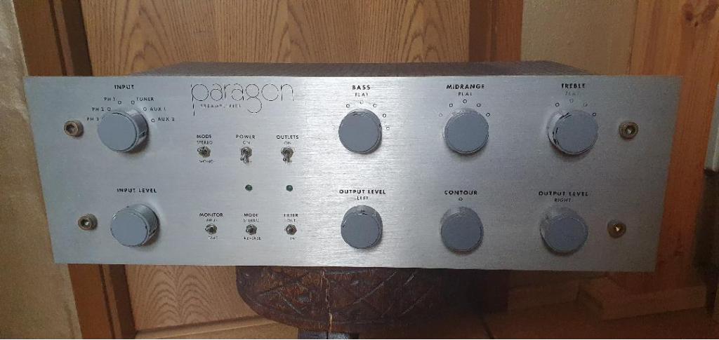 Paragon PARAGON 12 silber tube preamp Röhrenvorverstärker (6948286086 ...