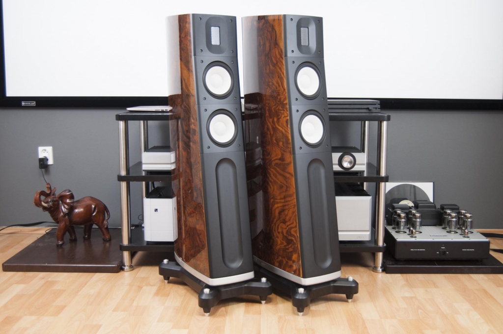 RAIDHO C2.1 Walnut (7003117229) | Second-hand device | Standing Speaker ...