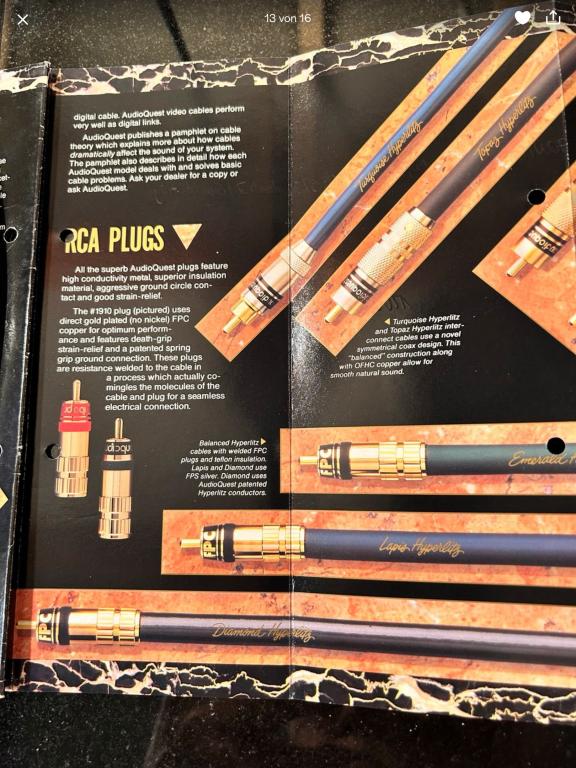 AudioQuest Diamond RCA (7057104005) | | Cinch Cable (Analog) | Request ...