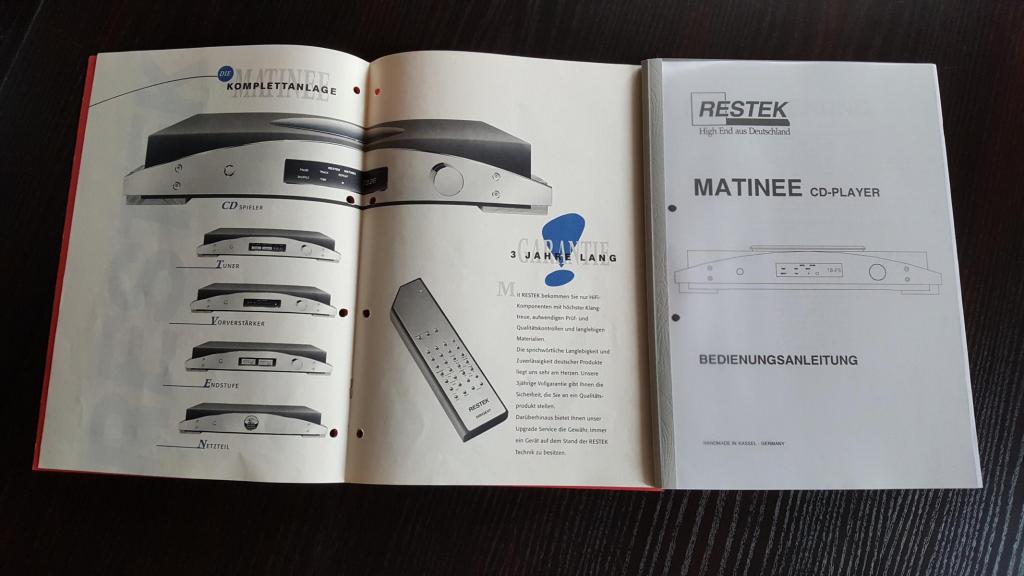 Restek Restek Matinee (7104335648) | Gebrauchtgerät | Komplettanlagen ...