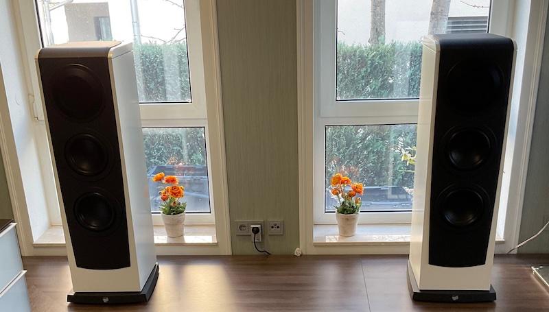 Musikelectronic Geithain ME804K ME Geithain in Schleiflack weiss ...