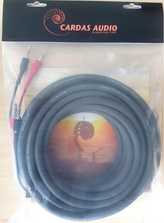 Cardas Audio CLEAR Sky Speaker Cable, Clear Cygnus, Parsec, Iridium, 2x ...