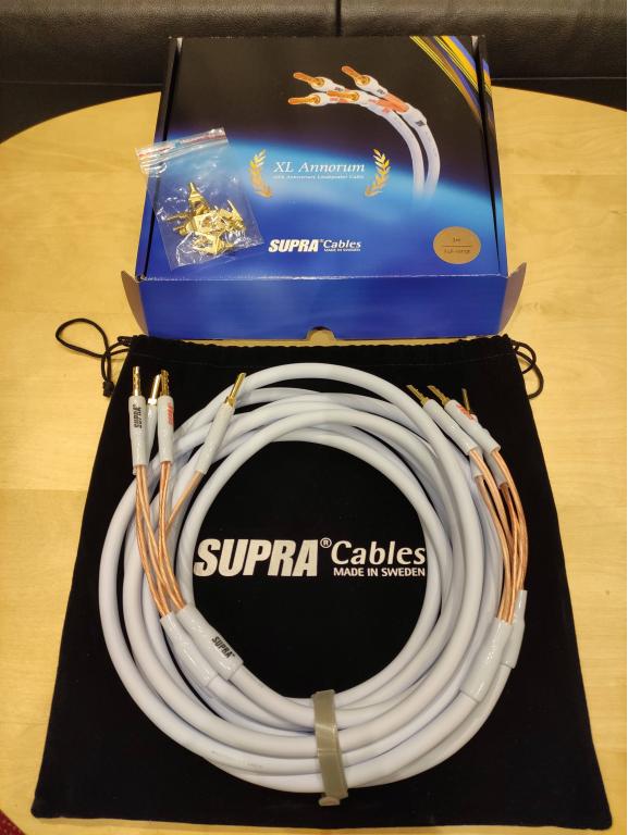 Supra Cables Supra Cables XL Annorum 2x3,0m / Single-Wire (7310456408 ...