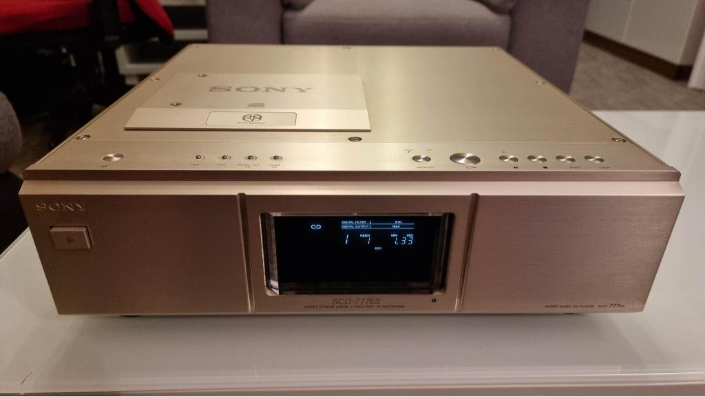 Sony NEUWERTIG !!! SACD PLAYER SONY SCD-777ES !!! FAST NEU ...