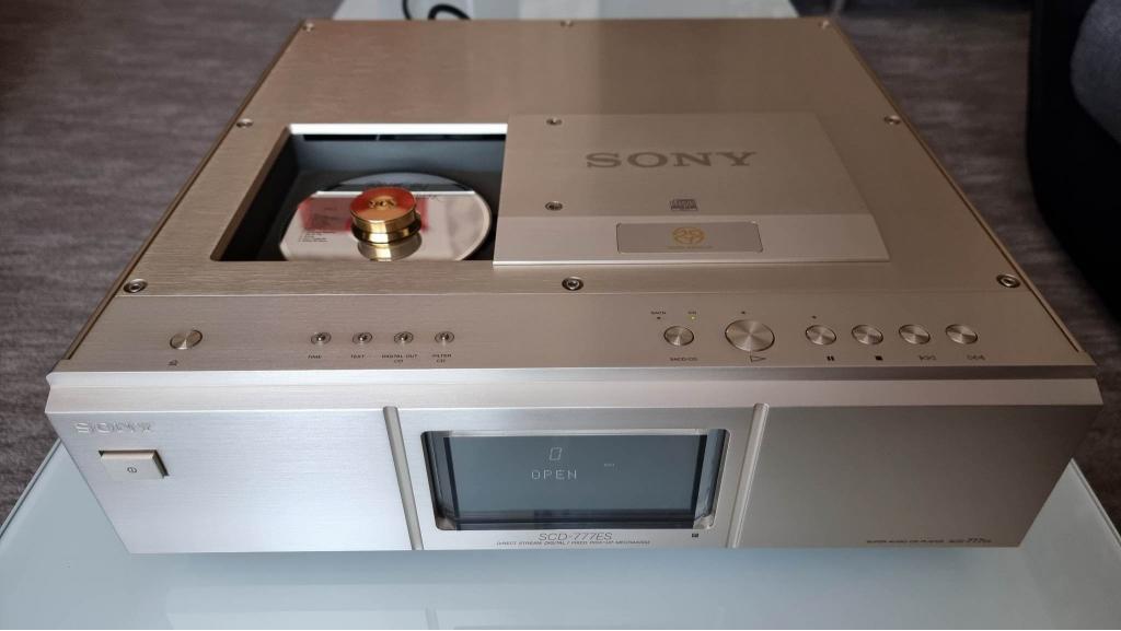 Sony NEUWERTIG !!! SACD PLAYER SONY SCD-777ES !!! FAST NEU ...