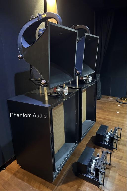 Line Magnetic Audio LM3 Field Coil Horn Speakers (Western Electric ...