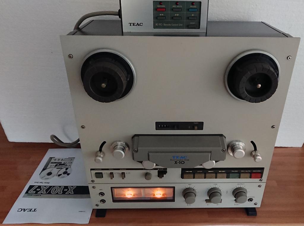 Teac Beautiful TEAC X10 High serial number, in perfect conditions ...