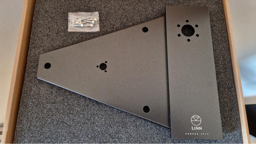 LINN Kore Aluminium Subchassis & Armboard für Linn Sondek LP-12, Neu ...
