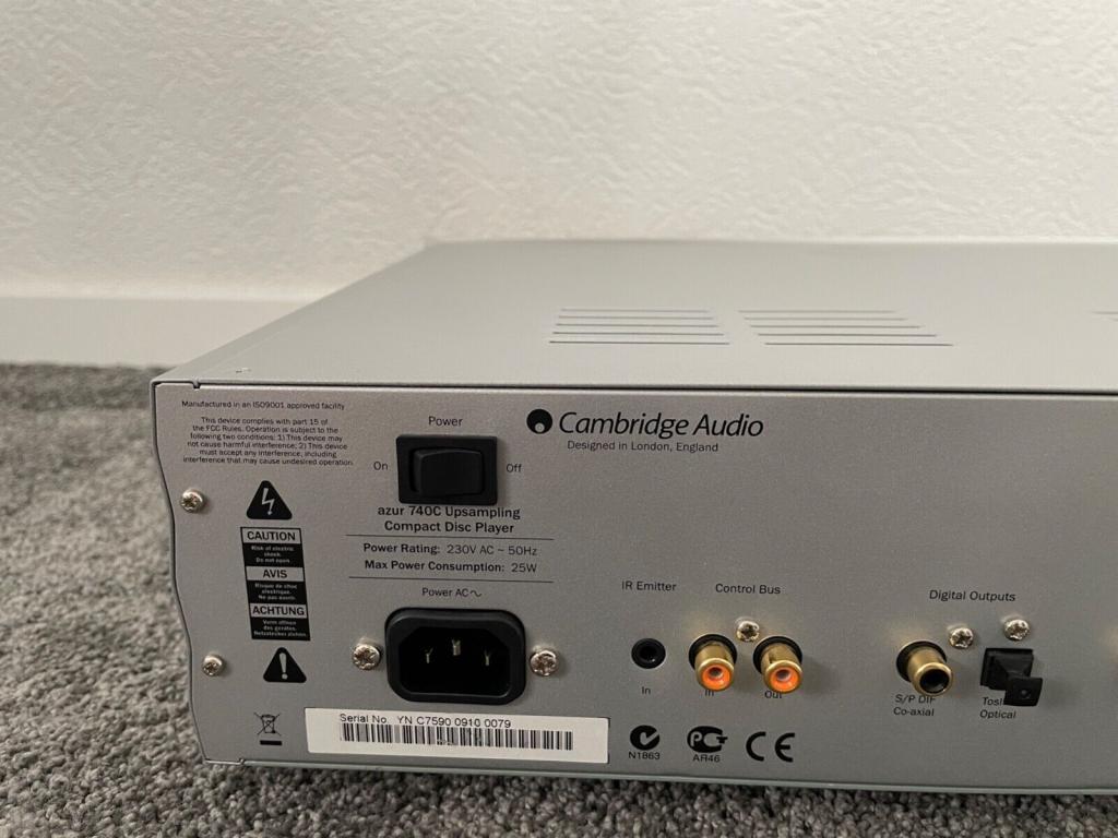 Cambridge Audio Cambridge Audio 740C CD-Player in silber (772089231 ...