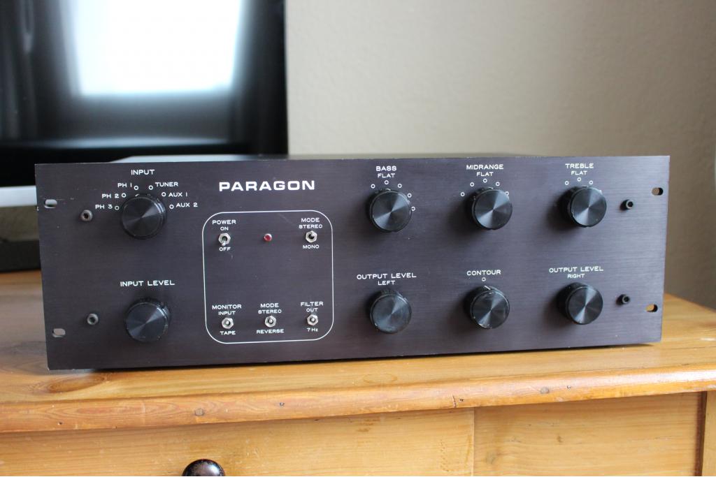 Paragon Audio No. 12A 12 A Röhrenvorverstärker mit einem sensationellen ...